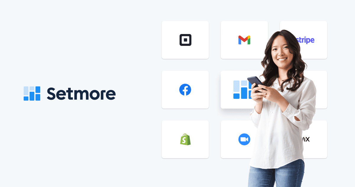 Integrations With The World's Most Popular Apps | Setmore